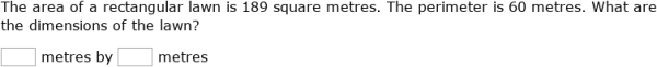 IXL - Area and perimeter: word problems (Year 7 maths practice)