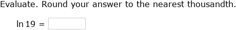 IXL - Evaluate natural logarithms (Year 12 maths practice)