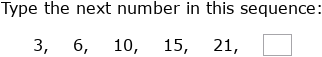 IXL - Complete an increasing number pattern (Year 5 maths practice)