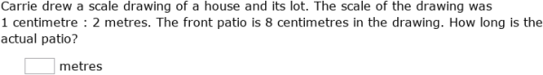 IXL - Scale drawings: word problems (Year 11 maths practice)