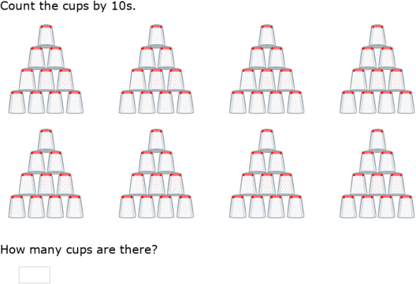 IXL - Skip-count by tens (Year 1 maths practice)