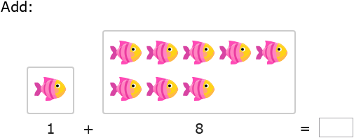 IXL - Add with pictures - sums up to 20 (Year 1 maths practice)