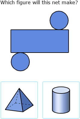 IXL - Nets of three-dimensional figures (Year 10 maths practice)
