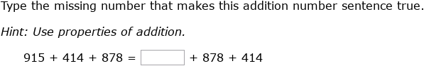 IXL - Properties of addition (Year 5 maths practice)