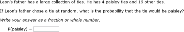 IXL - Probability of simple events (Year 8 maths practice)