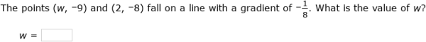 IXL - Find a missing coordinate using gradient (Year 9 maths practice)