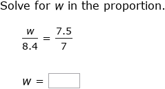 IXL - Solve proportions (Year 10 maths practice)