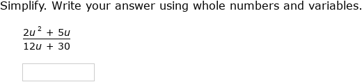 IXL - Simplify rational expressions (Year 10 maths practice)