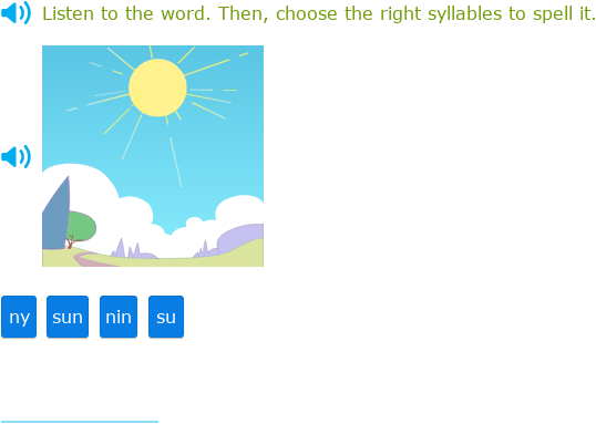IXL - Spell words with open and closed syllables (Year 4 English practice)