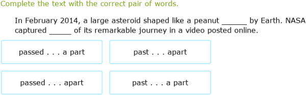 IXL - Use the correct frequently confused word (Year 9 English practice)