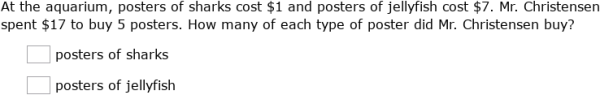 IXL - Guess-and-check word problems (Year 8 maths practice)
