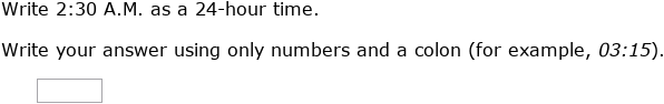 IXL - Convert between 12-hour and 24-hour time (Year 7 maths practice)