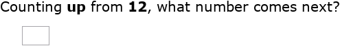 IXL - Count up and down to find the next number - up to 20 (Year 1 ...