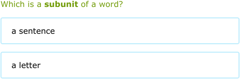 IXL - Words with sub- (Year 10 English practice)