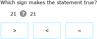 IXL - Comparing numbers up to 100 (Year 3 maths practice)