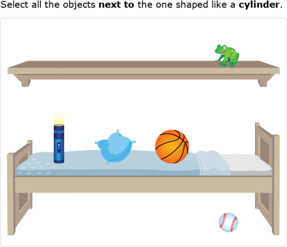 IXL - Beside and next to (Year 2 maths practice)