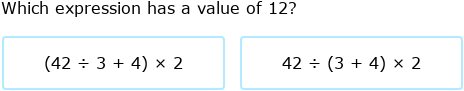 IXL - Evaluate numerical expressions with parentheses in different ...
