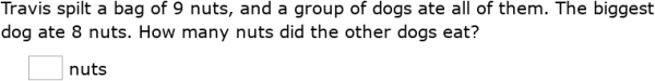 IXL - Subtraction word problems - numbers up to 10 (Year 2 maths practice)