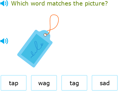 IXL - Choose the short a word that matches the picture (Year 2 English ...