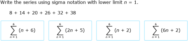 IXL - Introduction to sigma notation (Year 12 maths practice)