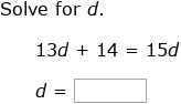IXL - Solve equations with variables on both sides (Year 10 maths practice)