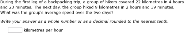 IXL - Rate of travel: word problems (Year 11 maths practice)
