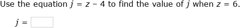IXL - Find a value using two-variable equations (Year 6 maths practice)