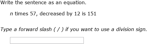 IXL - Write variable equations (Year 10 maths practice)