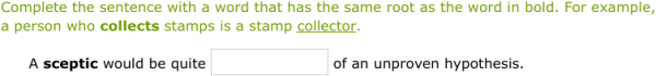 IXL - Word pattern sentences (Year 10 English practice)