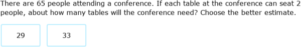 IXL - Estimate sums, differences, products and quotients: word problems ...