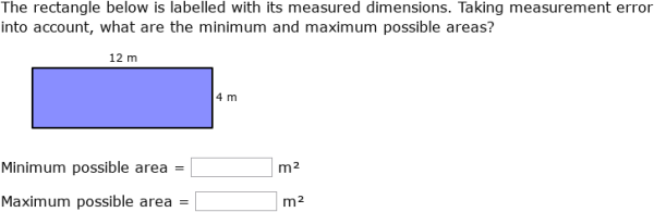 IXL - Minimum and maximum area and volume (Year 11 maths practice)