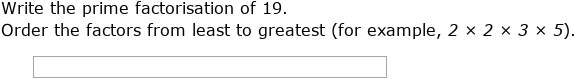 IXL - Prime factorisation (Year 7 maths practice)