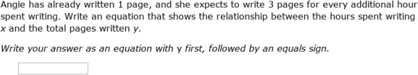 IXL - Write linear functions: word problems (Year 9 maths practice)