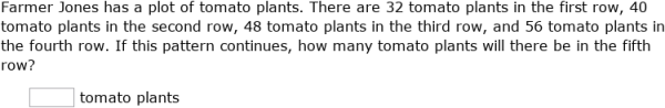 IXL - Number patterns: word problems (Year 5 maths practice)
