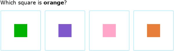 IXL - Classify shapes by colour (Kindergarten maths practice)