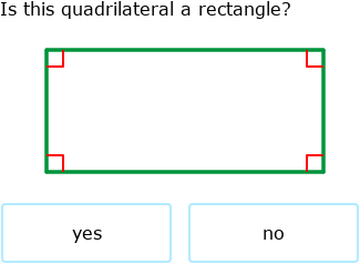 IXL - Identify rectangles (Year 6 maths practice)