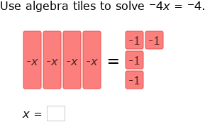 IXL - Model and solve equations using algebra tiles (Year 11 maths ...