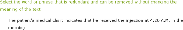 IXL - Remove redundant words or phrases (Year 8 English practice)
