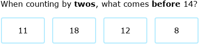 IXL - Counting patterns - up to 100 (Year 3 maths practice)