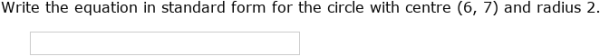 IXL - Write equations of circles in standard form using properties (Year 11 maths practice)