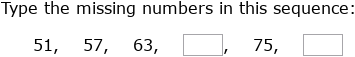 IXL - Number sequences (Year 5 maths practice)