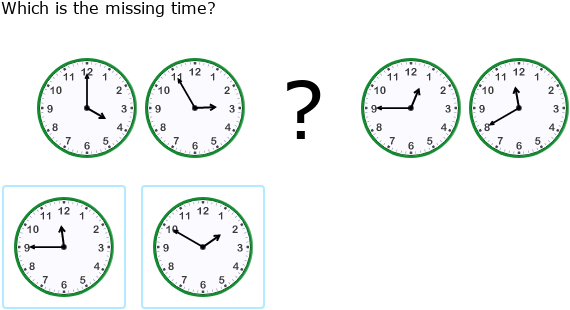 IXL - Time patterns (Year 6 maths practice)