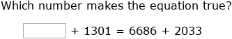IXL - Balance equations - four or more digits (Year 4 maths practice)