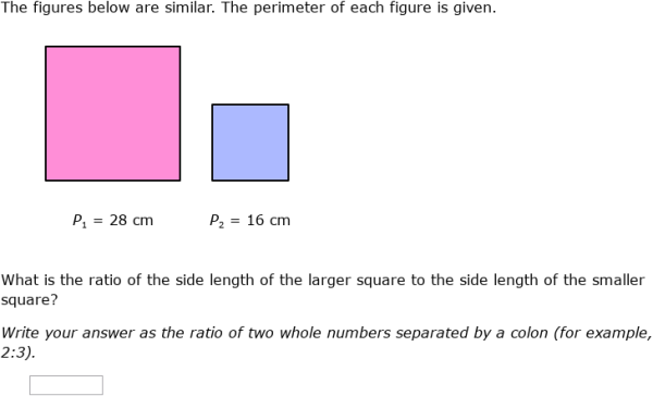 IXL - Area and perimeter of similar figures (Year 11 maths practice)