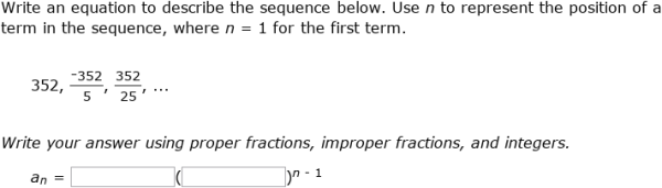 IXL - Write variable expressions for geometric sequences (Year 11 maths practice)