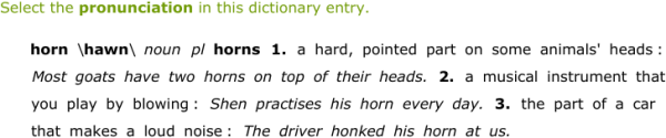 IXL - Use dictionary entries (Year 5 English practice)