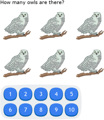 IXL - Count objects - up to 10 (Kindergarten maths practice)