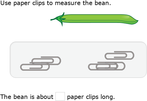 IXL - Measure using objects (Year 1 maths practice)