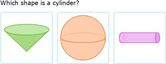 IXL - Cylinders (Year 1 maths practice)