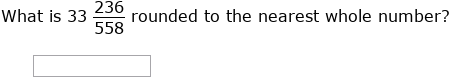 IXL - Round mixed numbers (Year 8 maths practice)